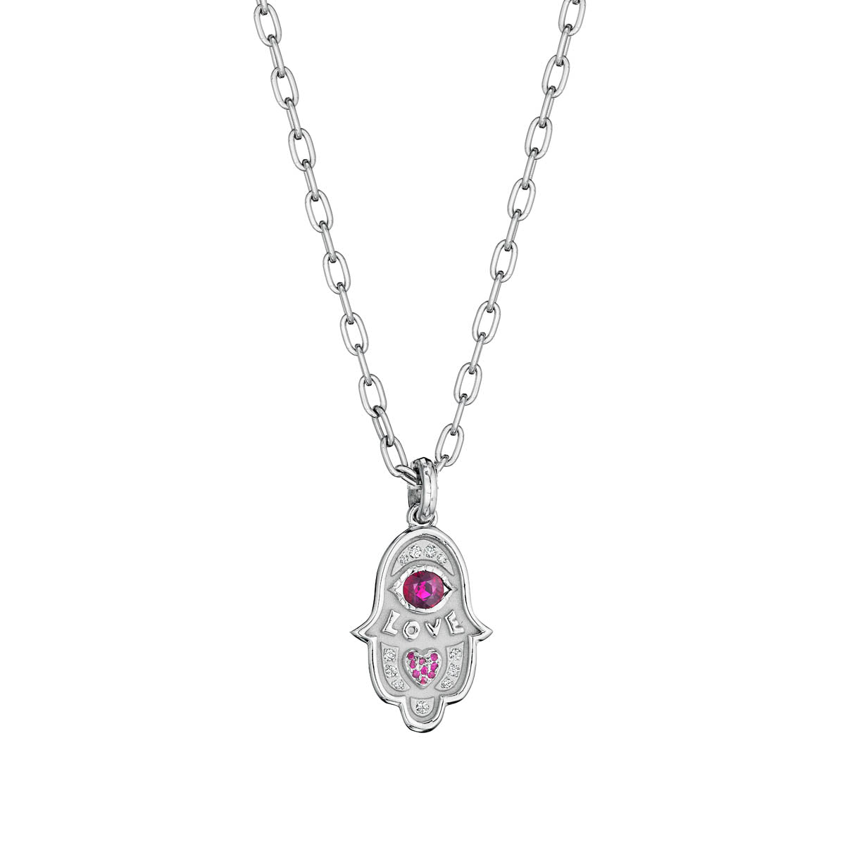 Small hamsa necklace store